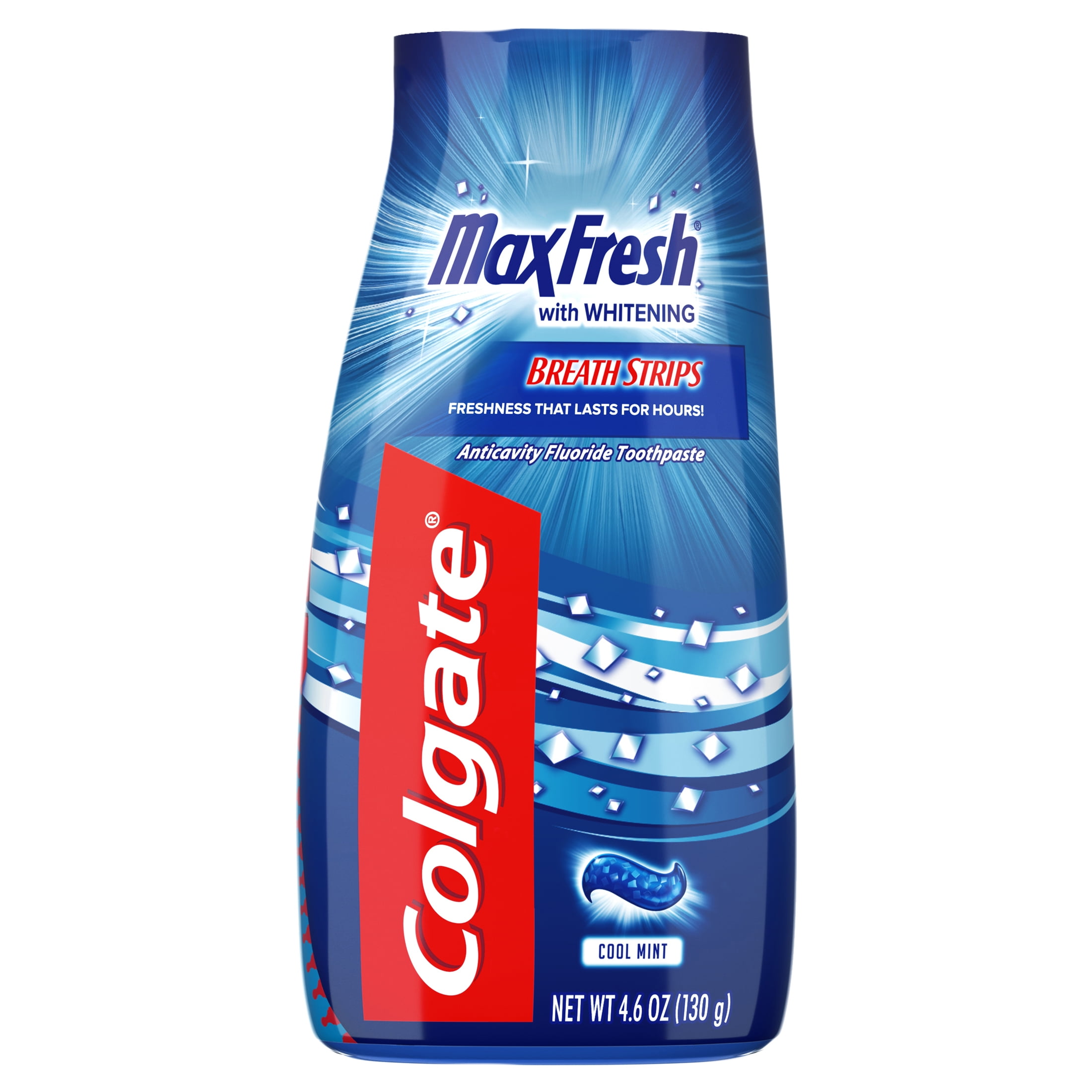 Colgate Max Fresh Liquid Gel 2-in-1 Toothpaste and Mouthwash, Cool Mint ...