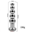 Waterproof Prostate Massagers Metal Double Heads Adult Toys Sex For