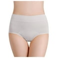 Viadha Womens High Waist Cotton Underwear Leakproof Period Panties