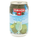 Faraon Coconut Juice with Pulp, 10.5 Fl Oz - Walmart.com