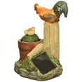 Summerfield Terrace SOLAR ROTATING ROOSTER GARDEN DECOR - Walmart.com