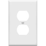 ENERLITES Horizontal Duplex Outdoor Outlet Cover, Weatherproof Wall ...