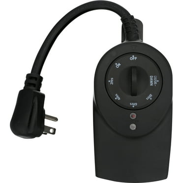 BN-LINK outdoor 24-hour timer with photocell light sensor, water ...