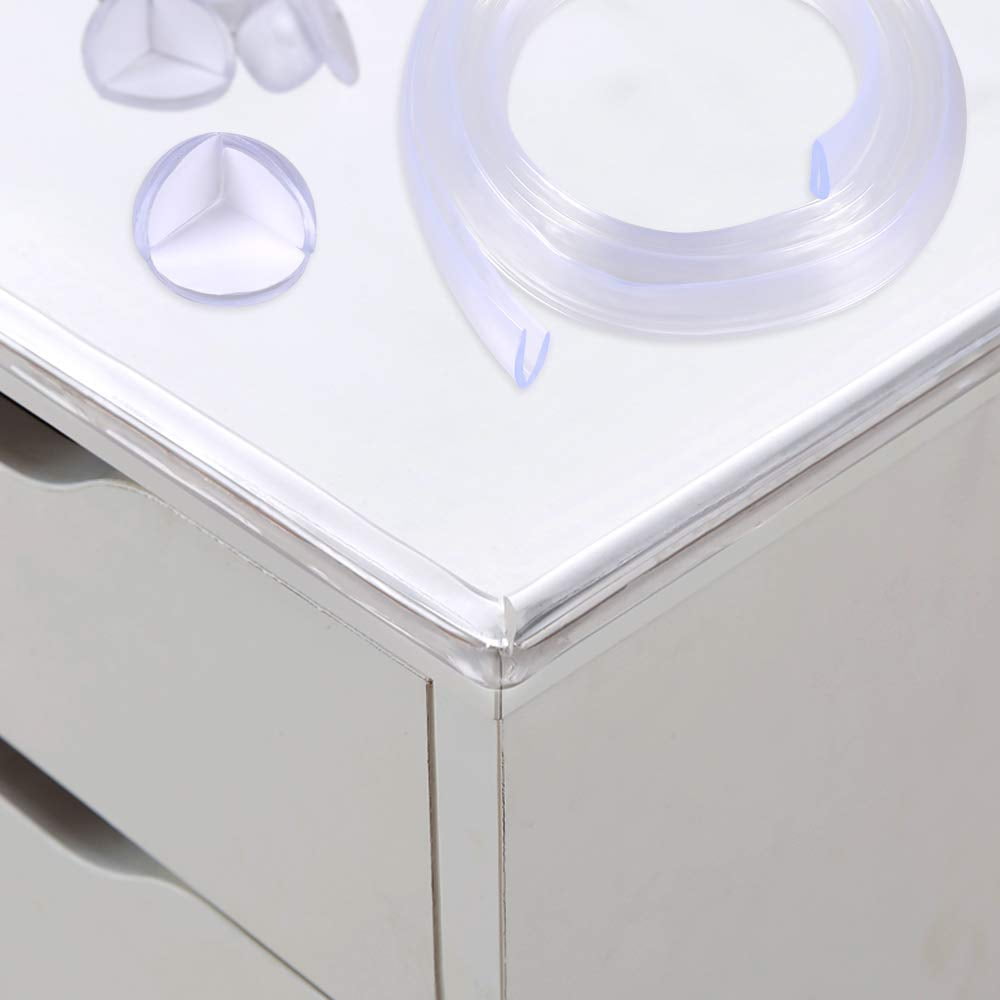 Transparent Table Edge Furniture Guard Corner Protectors Baby Safety ...