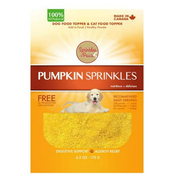 SPRINKLES & PAWS Pumpkin Sprinkles | Pumpkin powder for dogs | Food ...