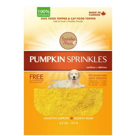 SPRINKLES & PAWS Pumpkin Sprinkles | Pumpkin powder for dogs | Food ...