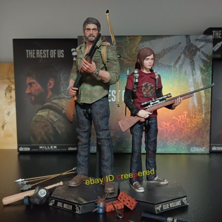 LIMTOYS 1/12 The Last of Us Joel & Ellie Action Figure Model Collection ...