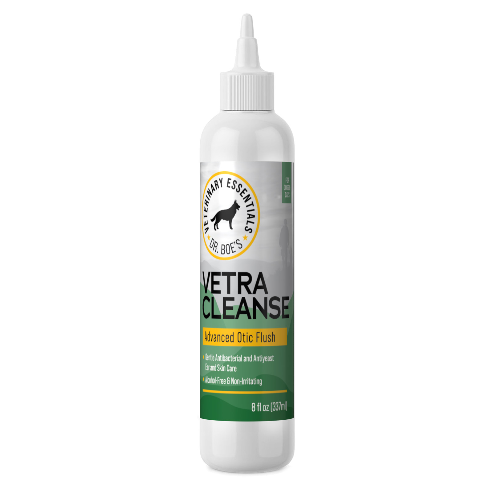 Dr. Boe's VetraCleanse Advanced Otic Flush for Cats & Dogs 8 fl oz ...