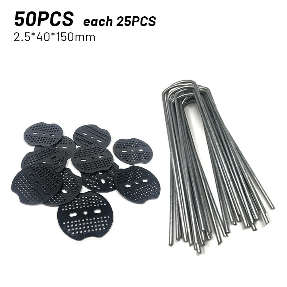 Click here for Jlm Store 50pcs Galvanised Metal Ground U Tent Peg... prices