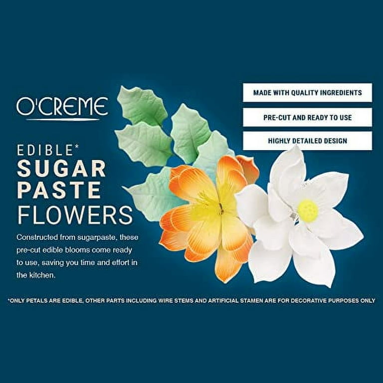Sugar Paste Edible Flowers | Best Flower Site