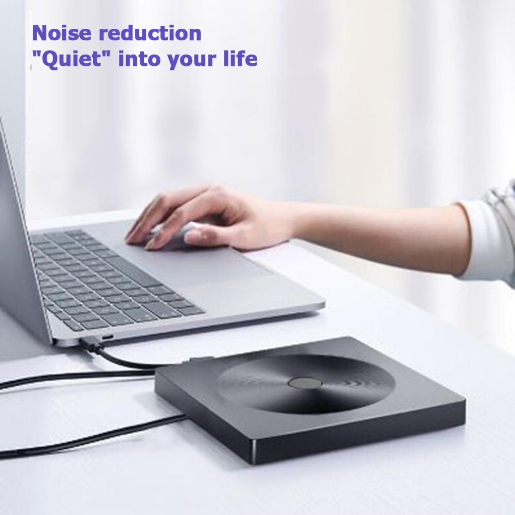 Ultra Slim External Optical Drive USB 3.0 USB Type C CD DVD ROM Burner ...