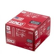 SENCO 1-1/4" 18Ga 1/4" Crown Medium Galvanized Wire Staples, 5000/Box - Walmart.com