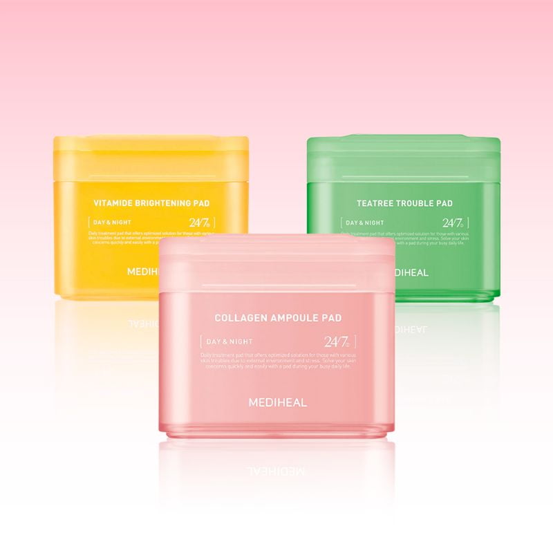 Click here for Mediheal Teatree & Collagen & Vitamide Pad Set prices