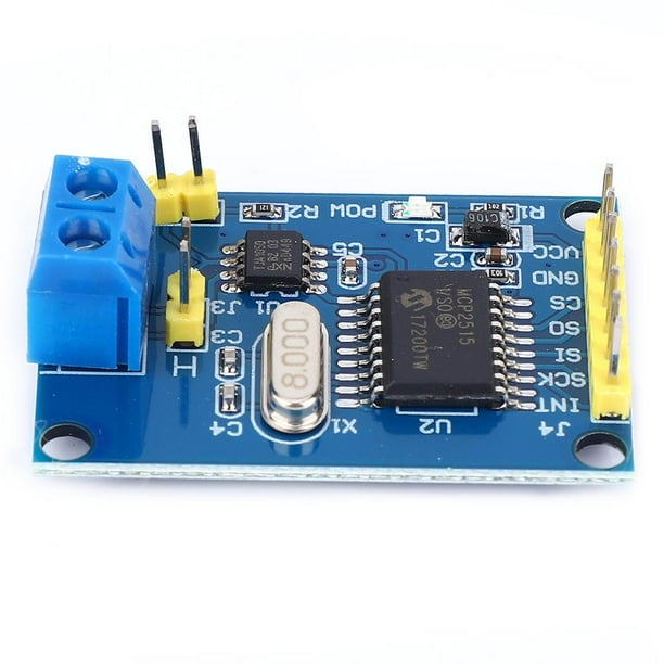 MCP2515 Module TJA1050 Receiver Serial Peripheral Interface Protocol CAN Bus Module - Walmart.ca