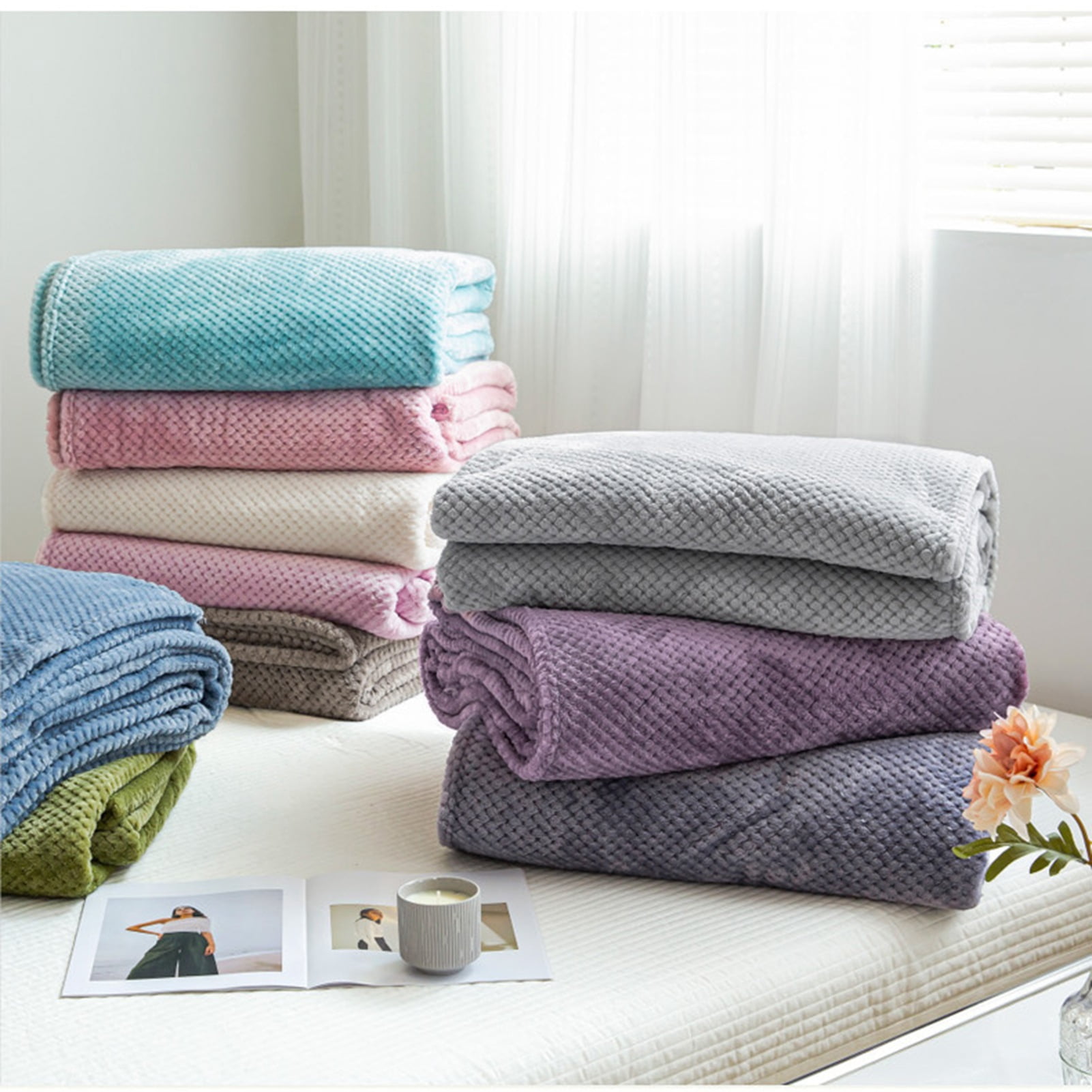 Click here for Dewin Light Blanket cooling Blanket Milk Fleece Co... prices