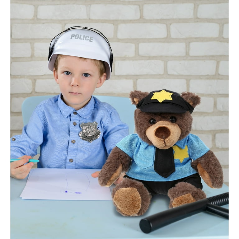 Panda Bear Hugging Policeman