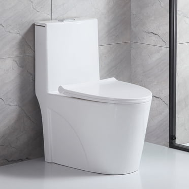SUPERFLO 21 Inch Extra Tall Toilet, Comfort Seat, Single Flush, Ideal ...