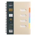 Ecohintz B5 Multi-Subject Notebook - 210 Sheets, 54-Tab Divider ...