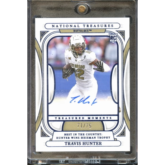 2025 Panini National Treasures Collegiate Treasured Moments Travis ...