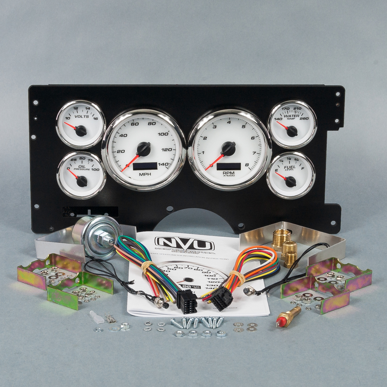 88-94 Gm Truck F/S Perfo rmance Speedo White - Walmart.com