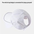 Aellinatey Summer Sun Hat with Long Brims for Protection & Ponytail ...