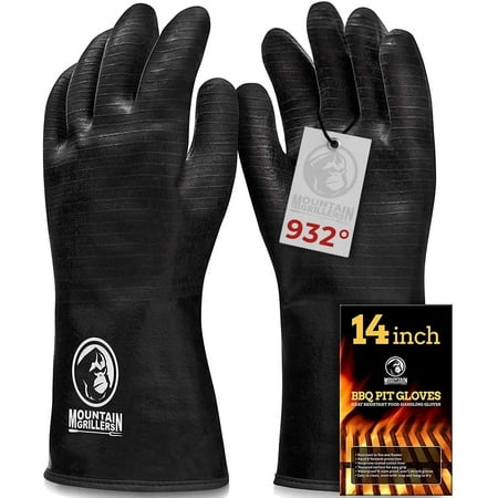 Rubber bbq gloves store