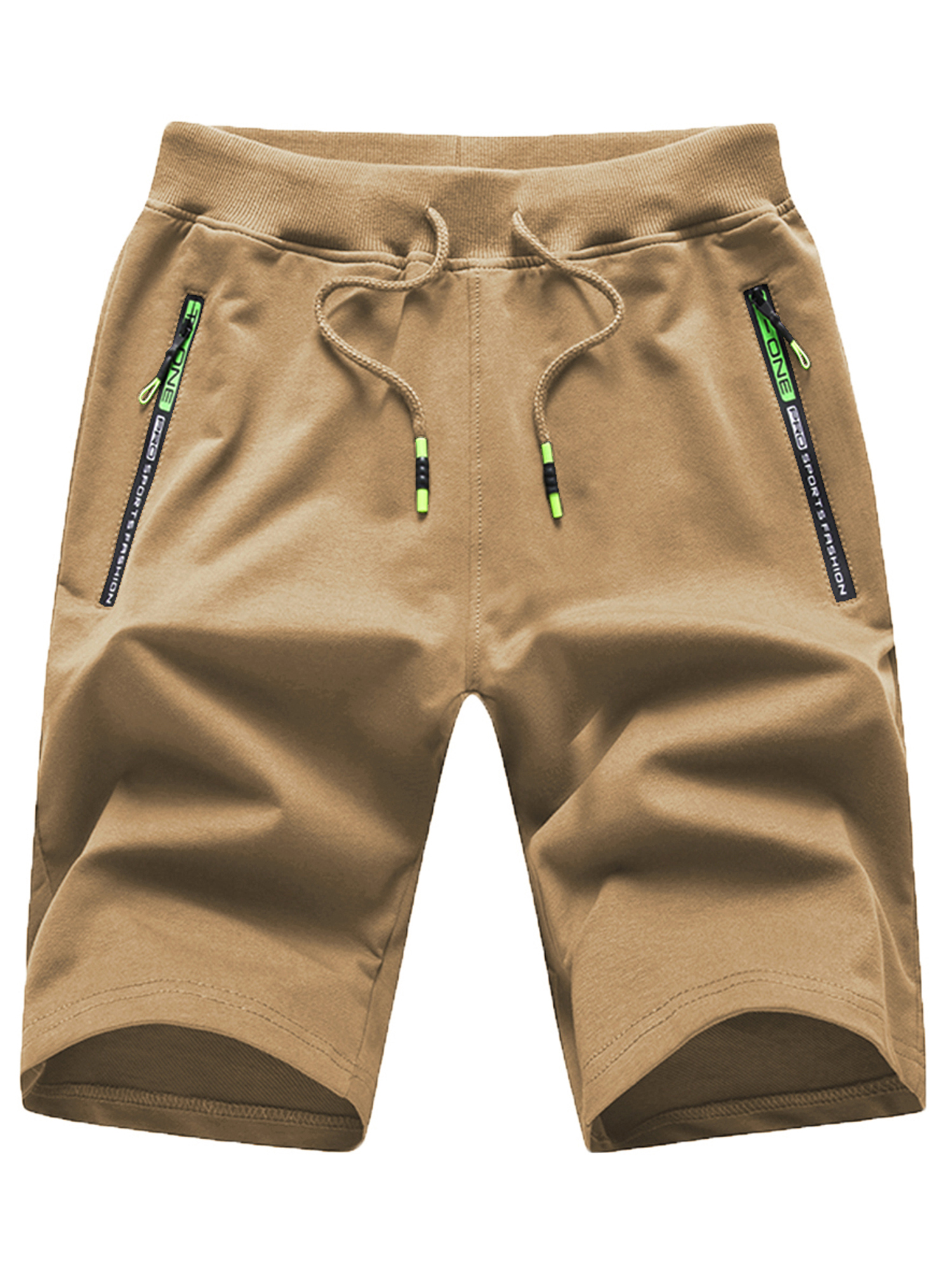 Men's Drawstring Cotton Lycra Sports Yoga Bermuda Shorts Pants ...