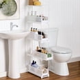 Slide Out Slim Storage Tower for Kitchen - 3 or 4 Drawer - Walmart.com