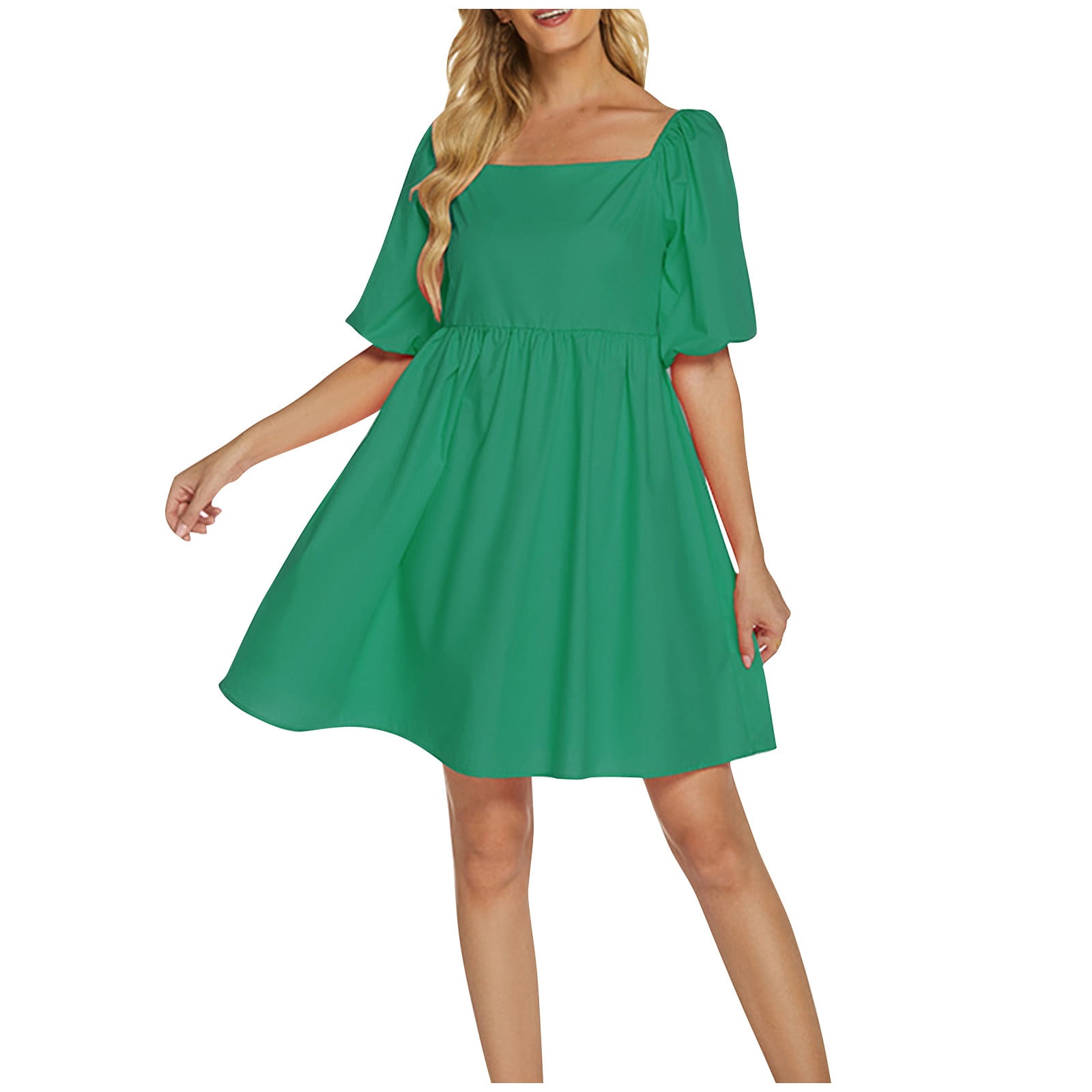 Click here for Drppepioner Womens 2024 Summer Square Neck Short P... prices