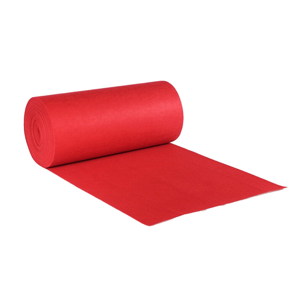 16FT Red Indoor - Outdoor Event Carpet Area Rugs and Runners with ...