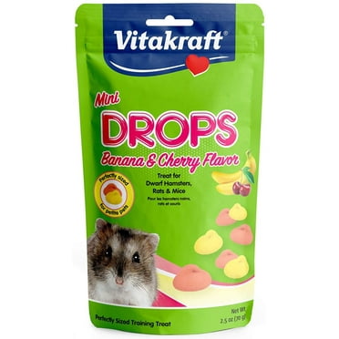 Vitakraft Drops Yogurt Dry Hamster Treat, 5.3 Oz - Walmart.com