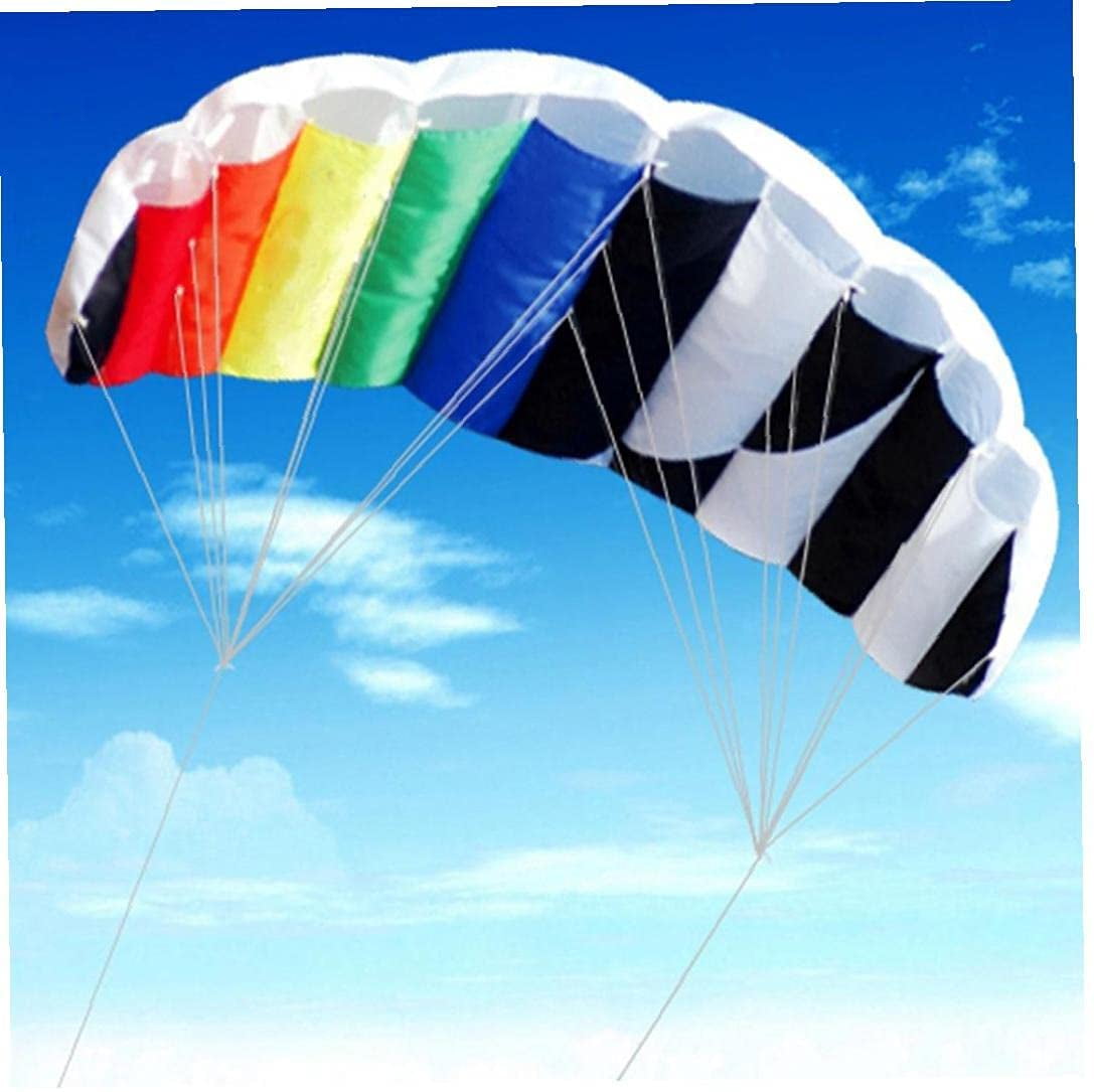 Buy Eastjing Large Rainbow Kites Dual Line Stunt Kite Kids Adults ...