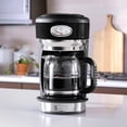 Russell Hobbs Retro Style 8-Cup Coffeemaker, Black, CM3100BKR - Walmart.com