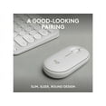 Logitech Pebble 2 Combo Wireless Quiet Keyboard and Mouse, Customisable ...
