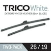 TRICO Gold 2 Pack All Weather Automotive Replacement Wiper Blades 24 ...
