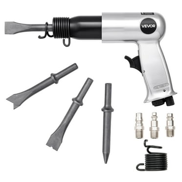 4500 BPM 11 CFM Pneumatic Hammer Kit, Pneumatic Chisel Hammer with 4 ...