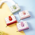 Compact Wallet for Women Pu Leather Credit Card Holder Large Capacity ...