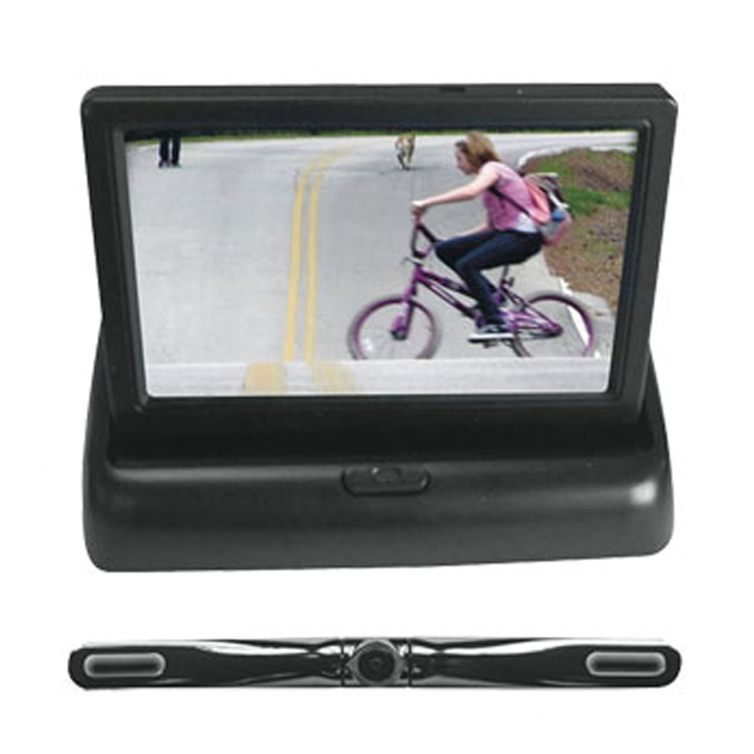 Pyle 4.3 Inch Pop Up Monitor With Bar Camera - Walmart.com