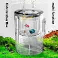 FishTank Hatchery Incubator Aquarium Small Breeding Box Clear Breeder ...