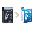 Embrace Glucose Diabetes Testing Strips, 1 Micro Liter Blood, 50ct ...