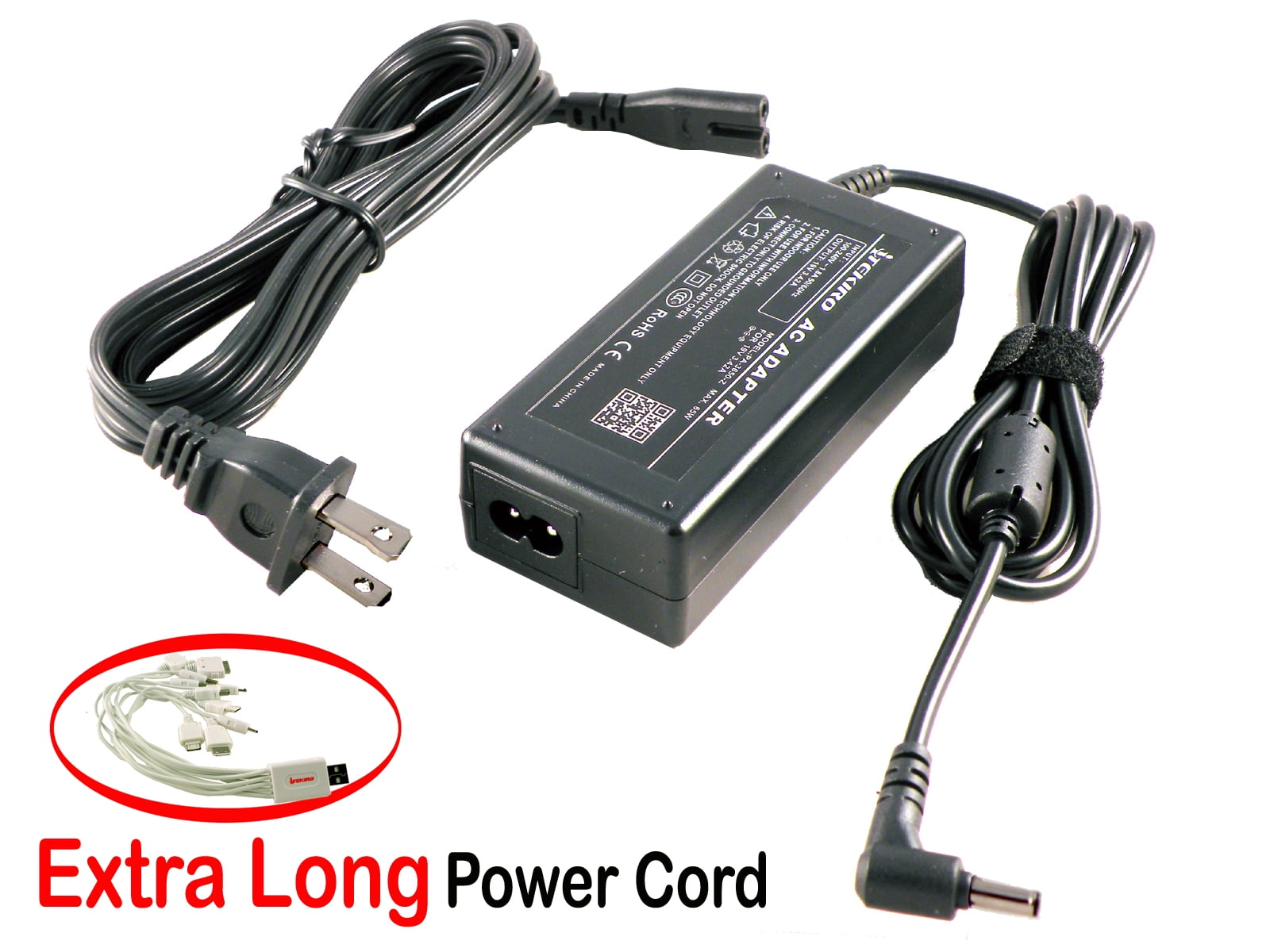 iTEKIRO AC Adapter for Asus E210 E210MA E210MA-212.HCW11 E210MA-TB ...