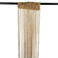 Glitter String Curtains, Silver Ribbon Thread Fringe Doorway Drapes ...