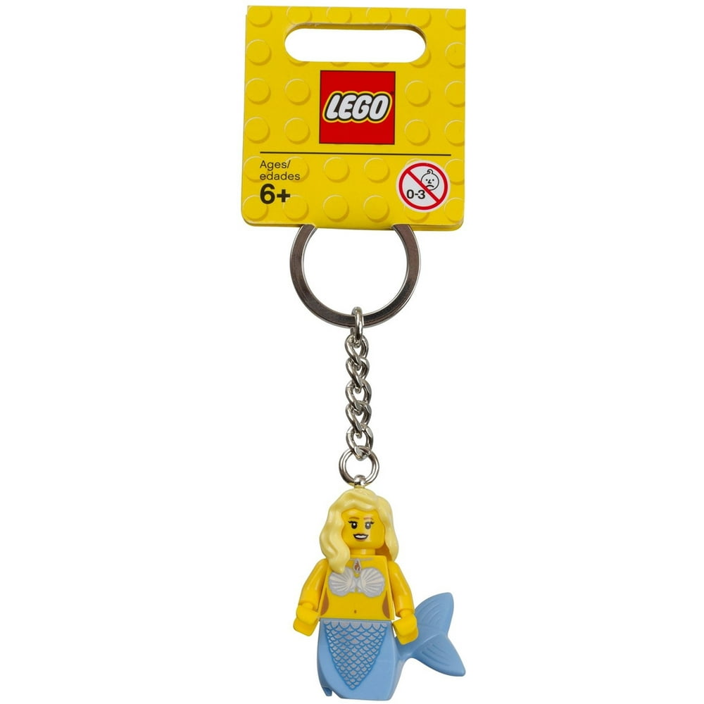 LEGO - LEGO Mermaid Key Chain (851393) - Walmart.com - Walmart.com