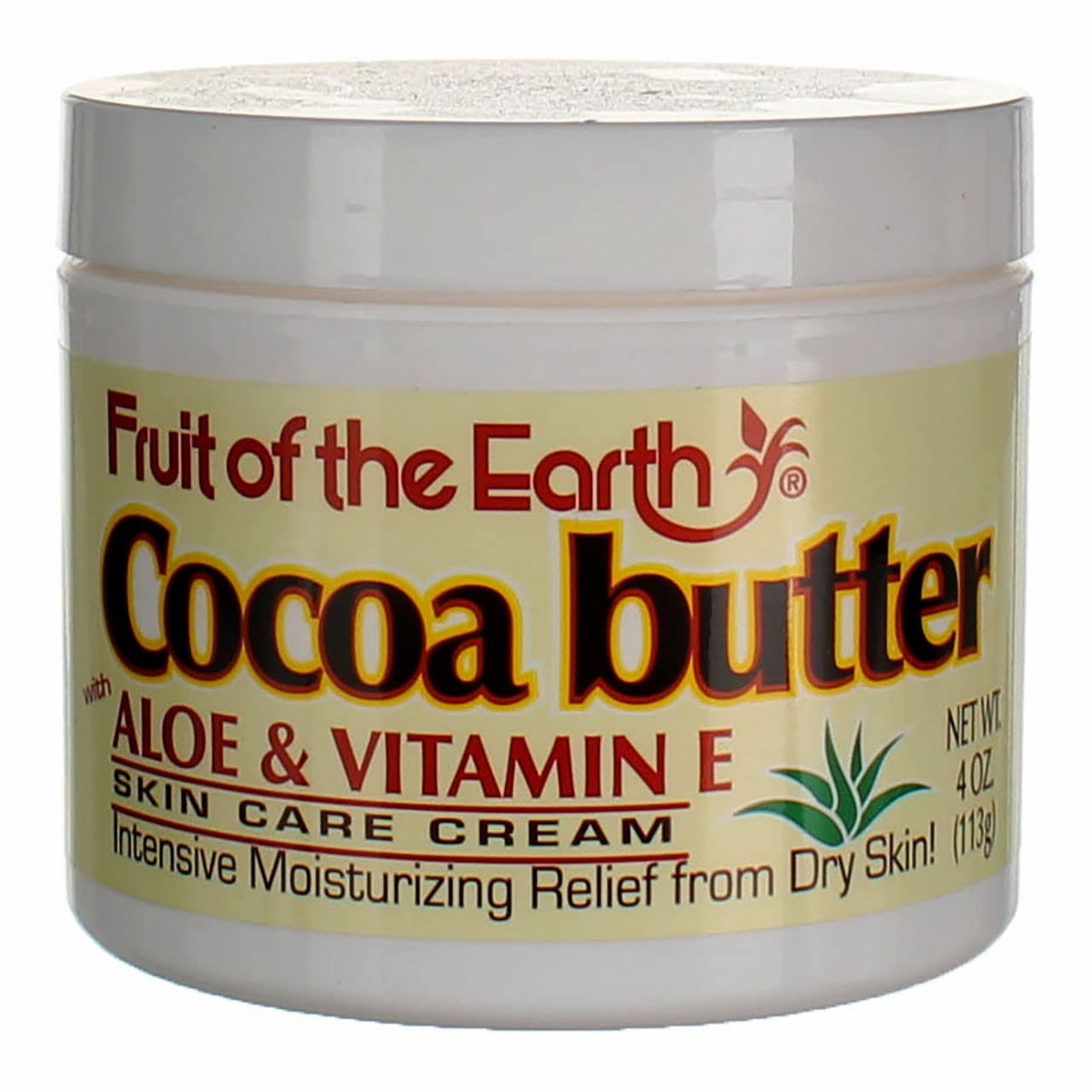 Fruit of the Earth Cocoa Butter Cream Jar, 4 Oz, 3 Pack - Walmart.com