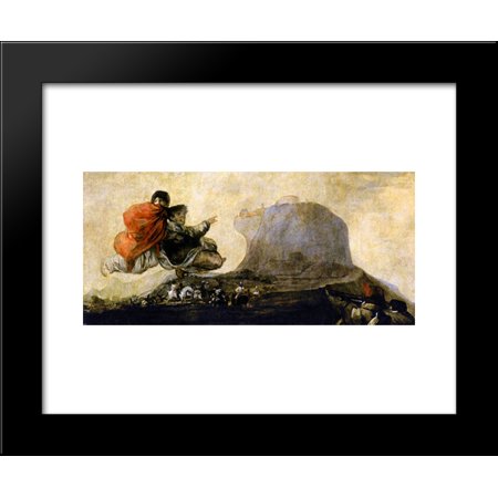 Asmodea 20x24 Framed Art Print by Francisco Goya - Walmart.com