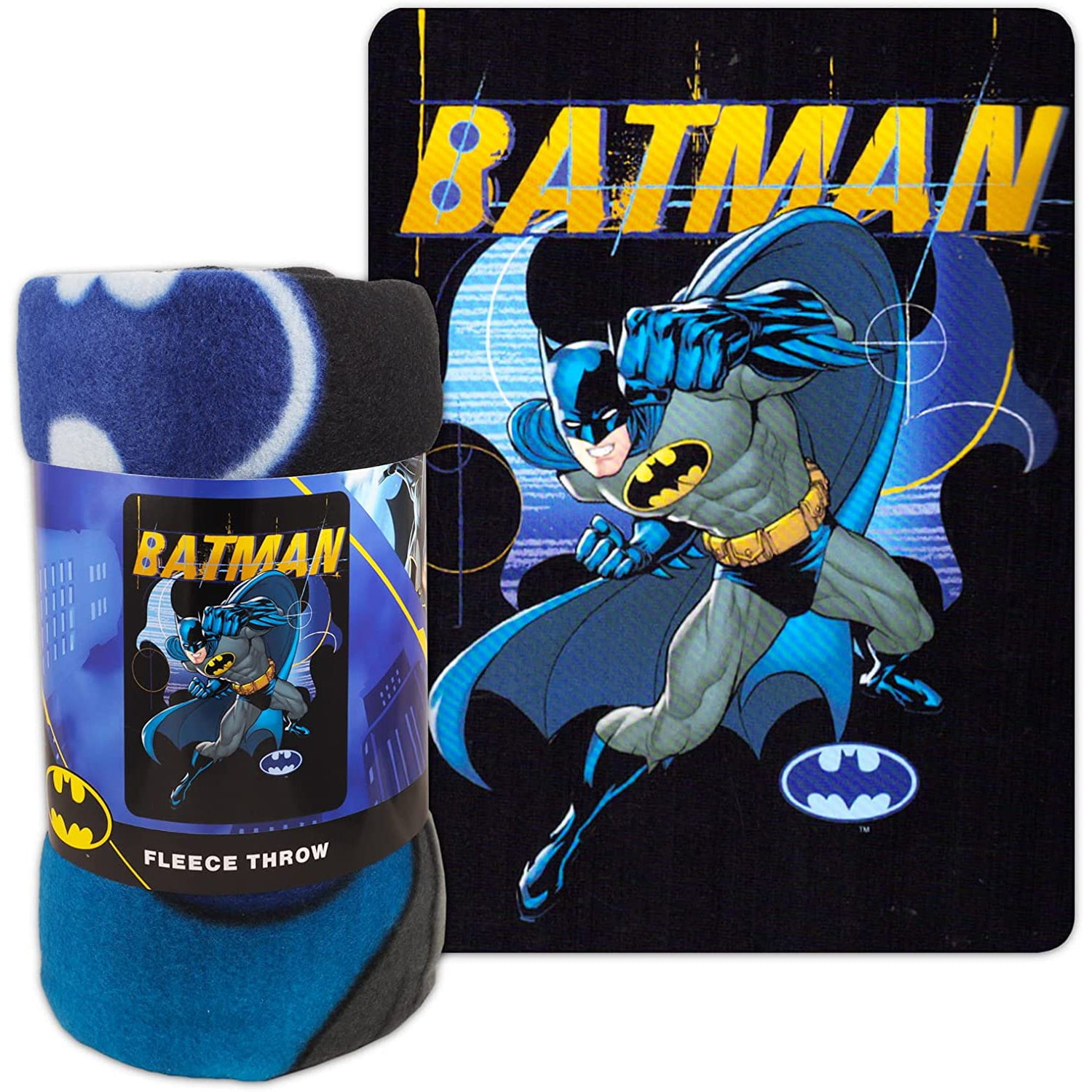 Batman 45 x 60 Inch Fleece Throw - Walmart.ca