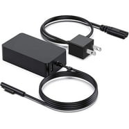 Microsoft Surface Pro Laptop Computer Charger, 44W Power Supply, Black ...