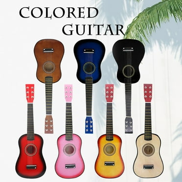 Star Kids Acoustic Toy Guitar 23 Inches Brown Color - Walmart.com