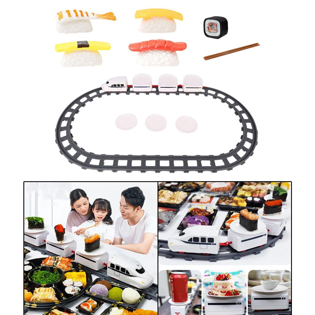 Sushi Rotary Toy Railway s Toy Rotating Sushi Bar , Around - Walmart.com