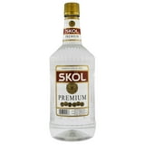 Skol Premium Vodka, 1.75 L Liquor, 40% Alcohol, Cocktail Mixers ...